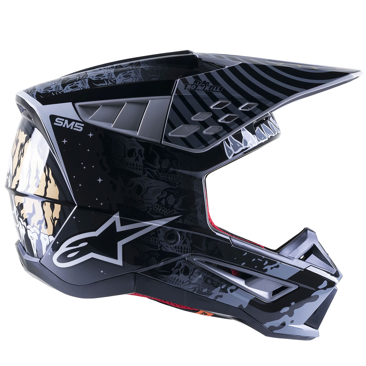 Capacete Alpinestars SM5 Solar Flare