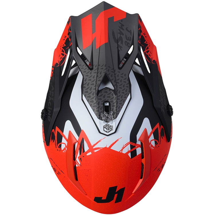 Capacete Just1 J38 Mask Laranja