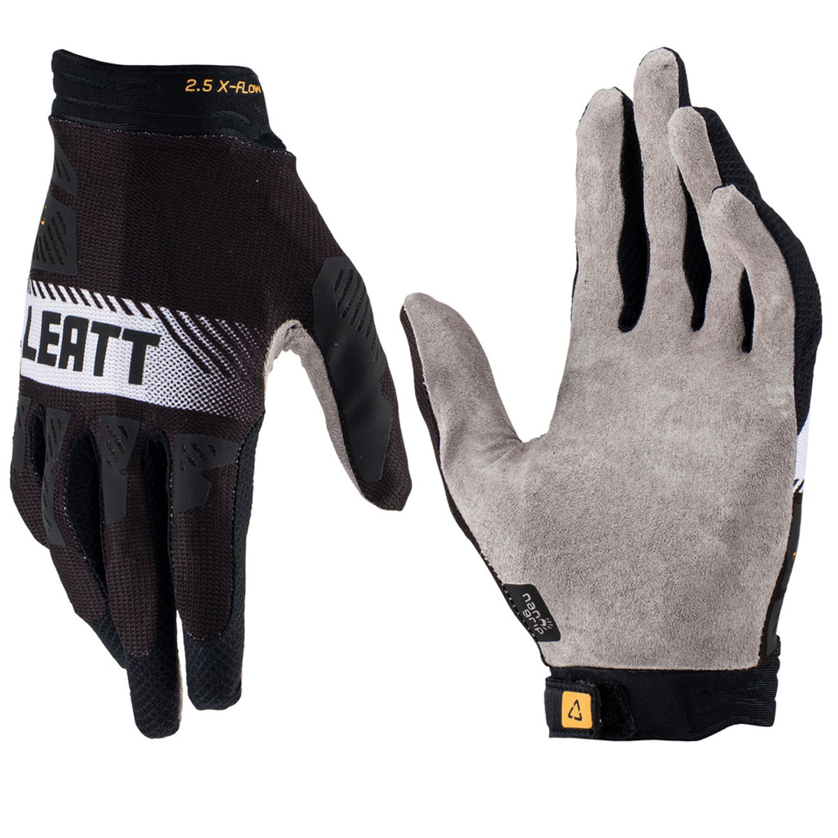 Luva Leatt Ventilada 2.5 X-Flow Preto